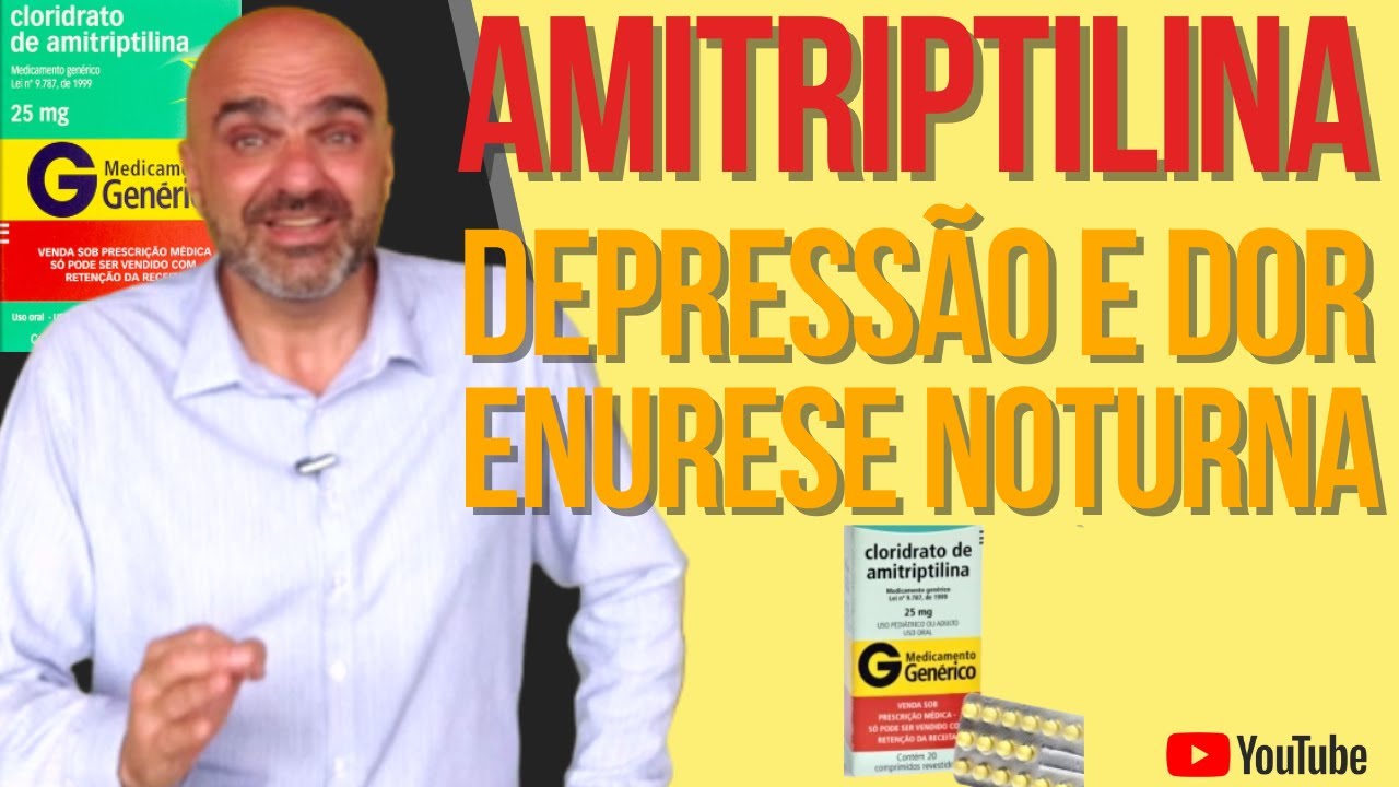 AMITRIPTILINA: pra que serve? Como AGE? Tem EFEITOS COLATERAIS? Quando ...