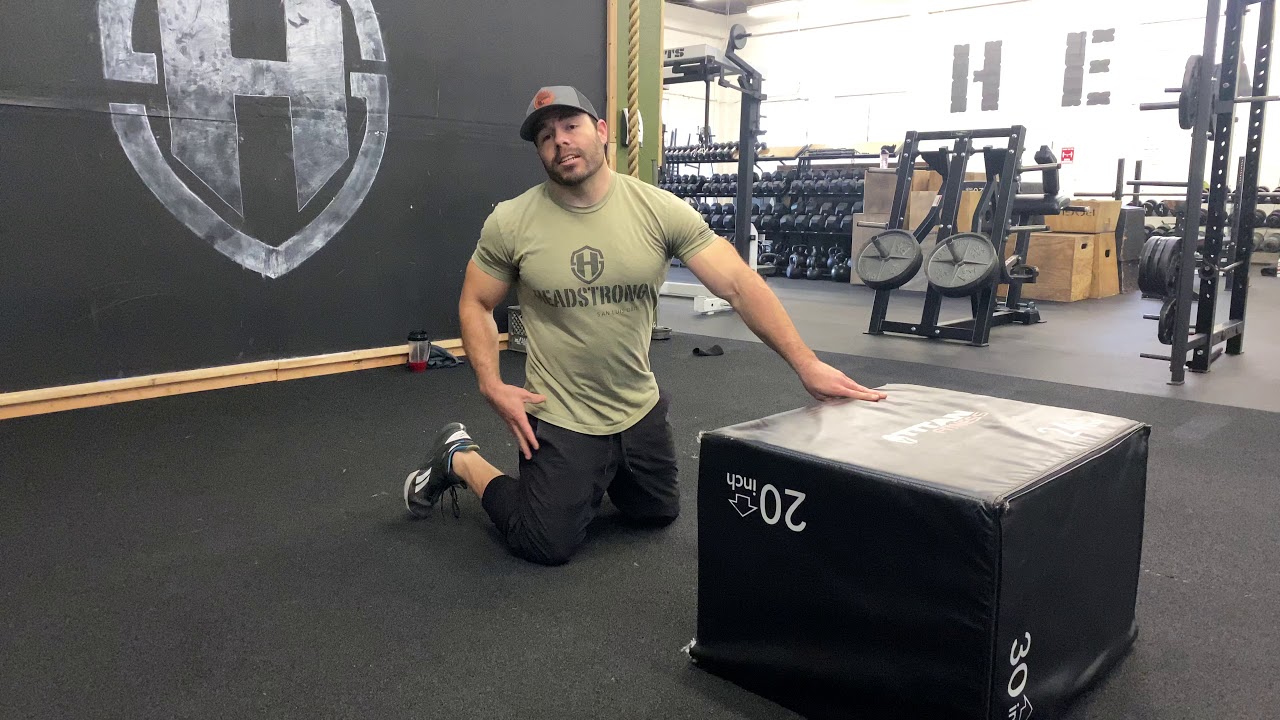 Kneeling Jump to Box Jump - YouTube