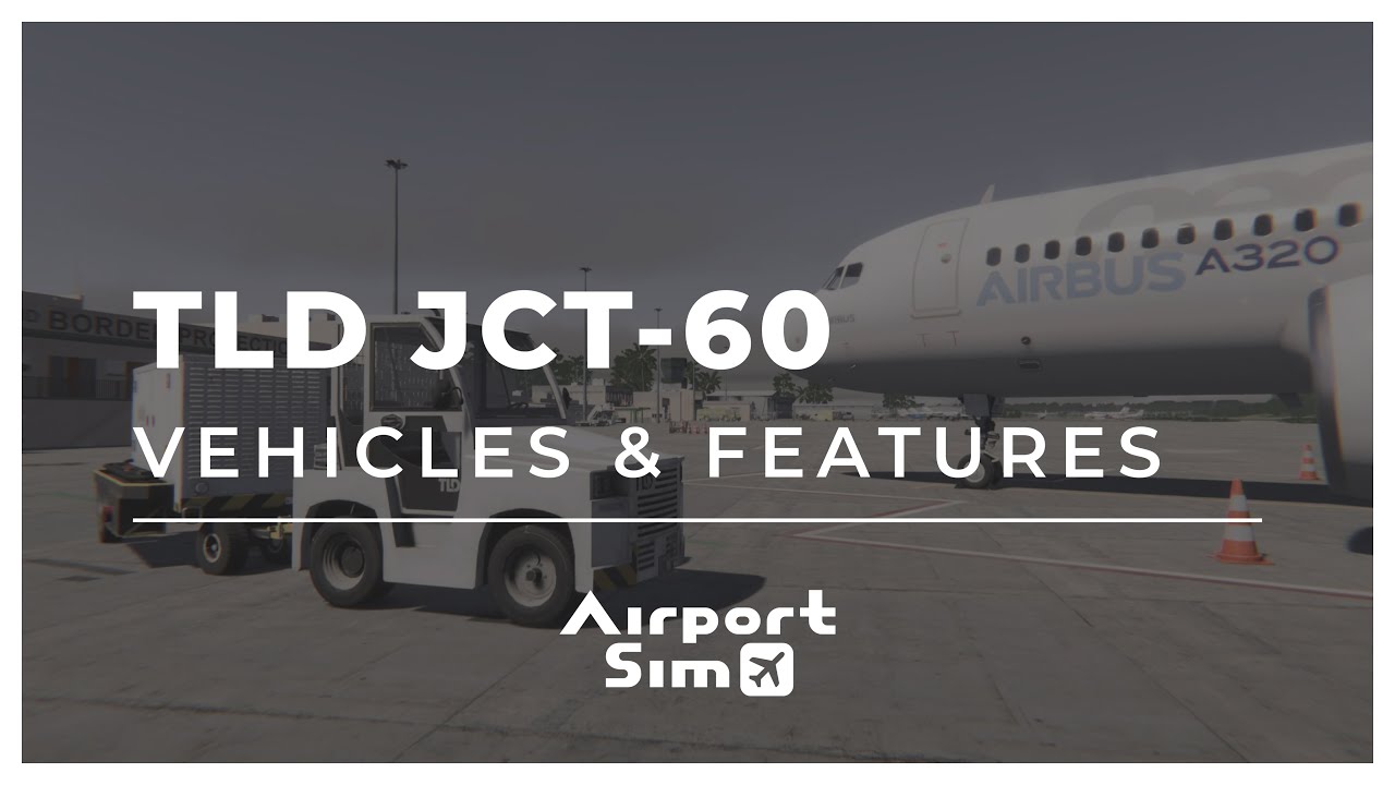 AirportSim | Vehicles & Features | TLD JCT-60 “Mulag” - YouTube
