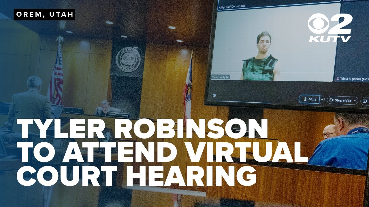 Tyler Robinson to virtually attend hearing with attorney as defense ...