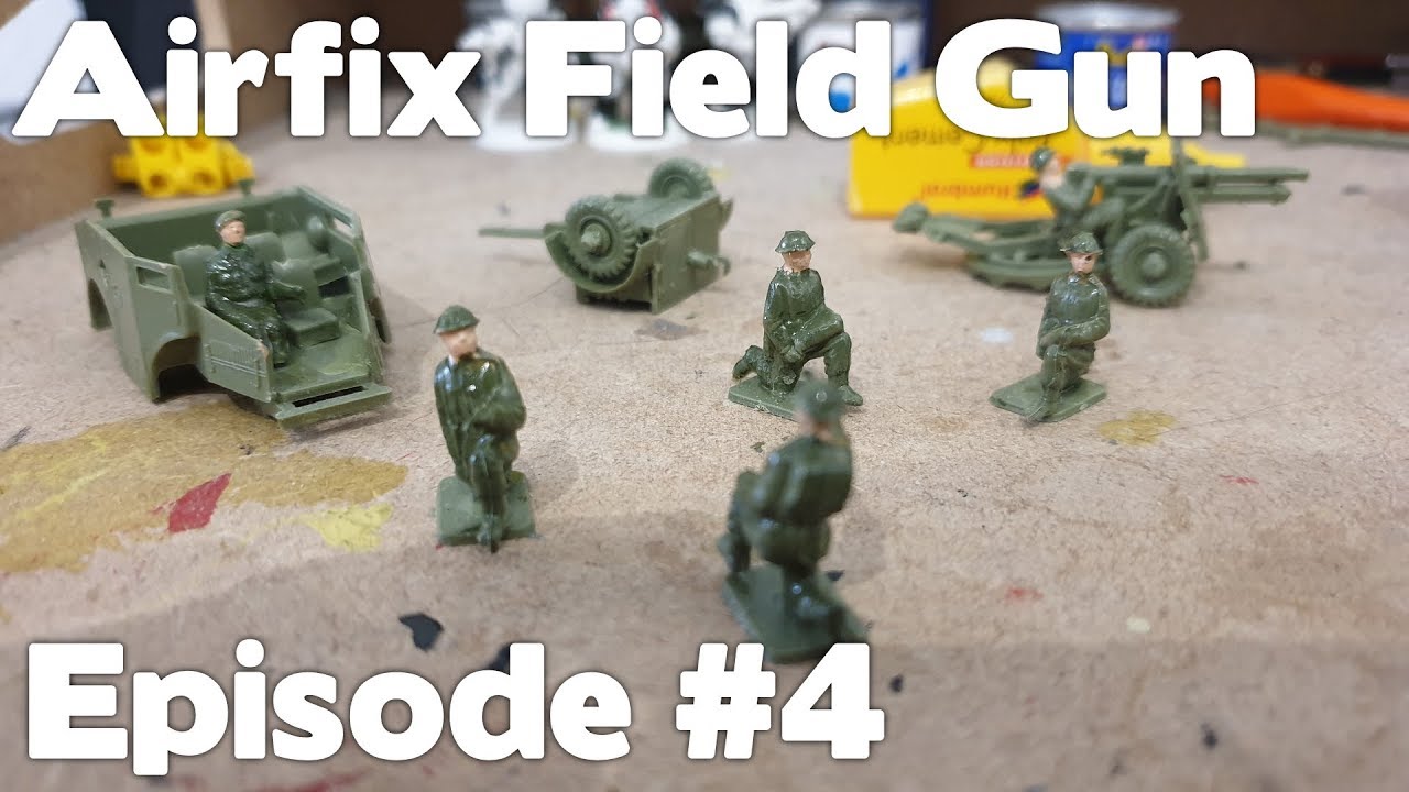 Field Gun & Morris Quad Ep. 4 - Airfix Builds - YouTube