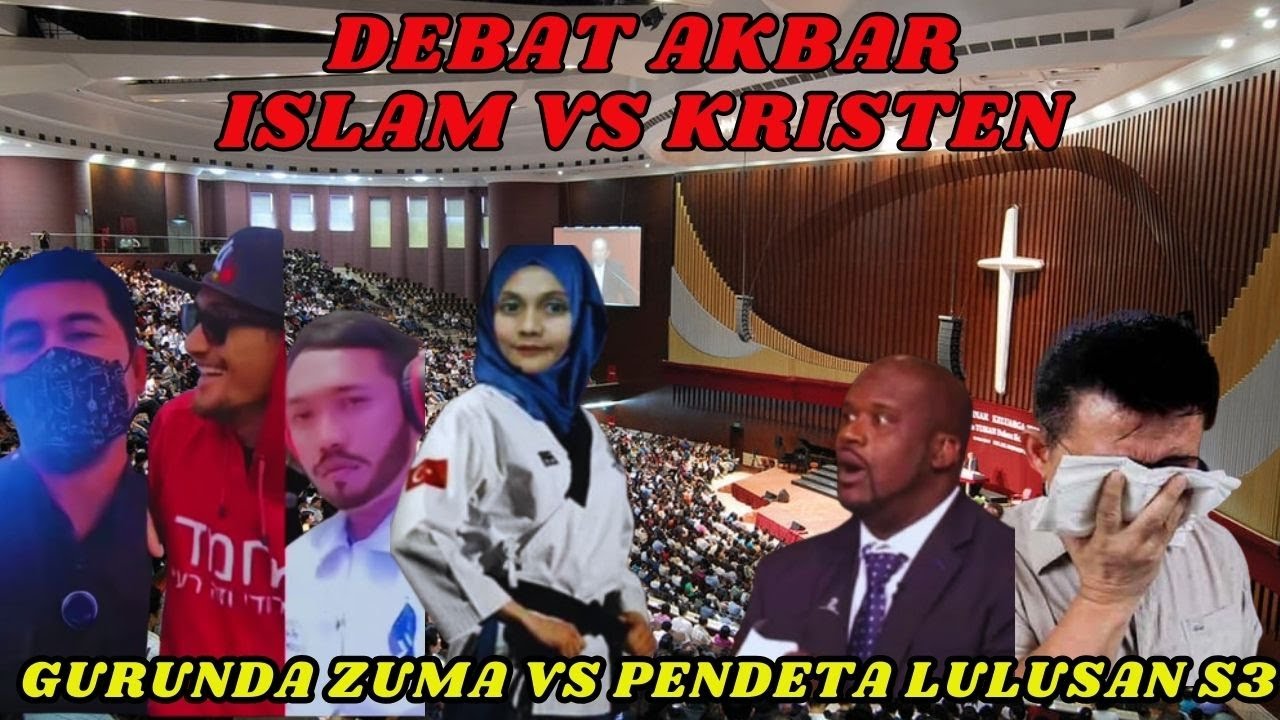 DEBAT AKBAR ISLAM VS KRISTEN DALAM SATU RUANGAN TERBARU || DEBAT LINTAS ...