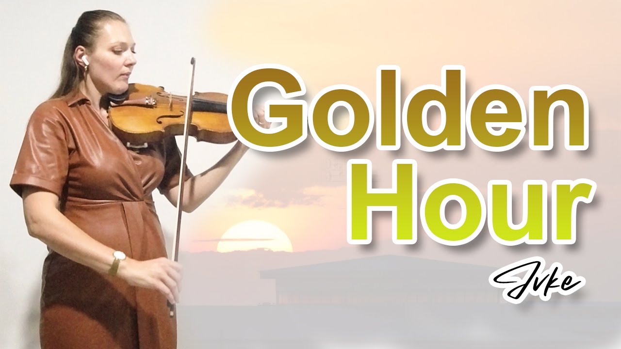 Golden Hour │ JVKE │ Classic Viola Tutorial | Play-along - YouTube