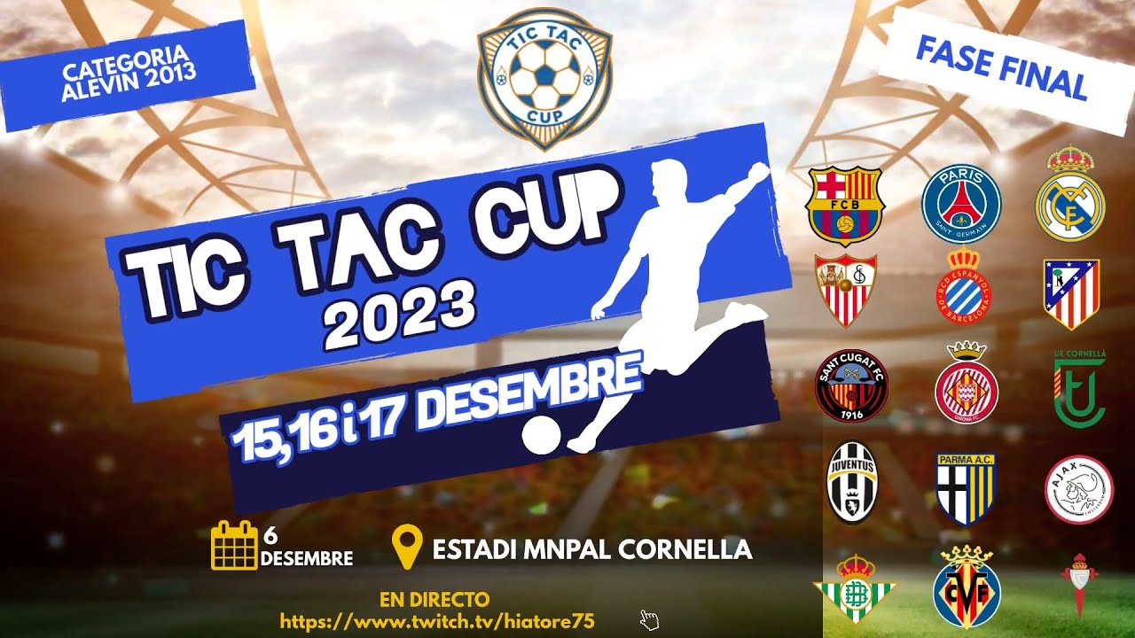 Tic Tac Cup 2023 (U11) Fase Final Sant Cugat FC vs Real Betis - YouTube