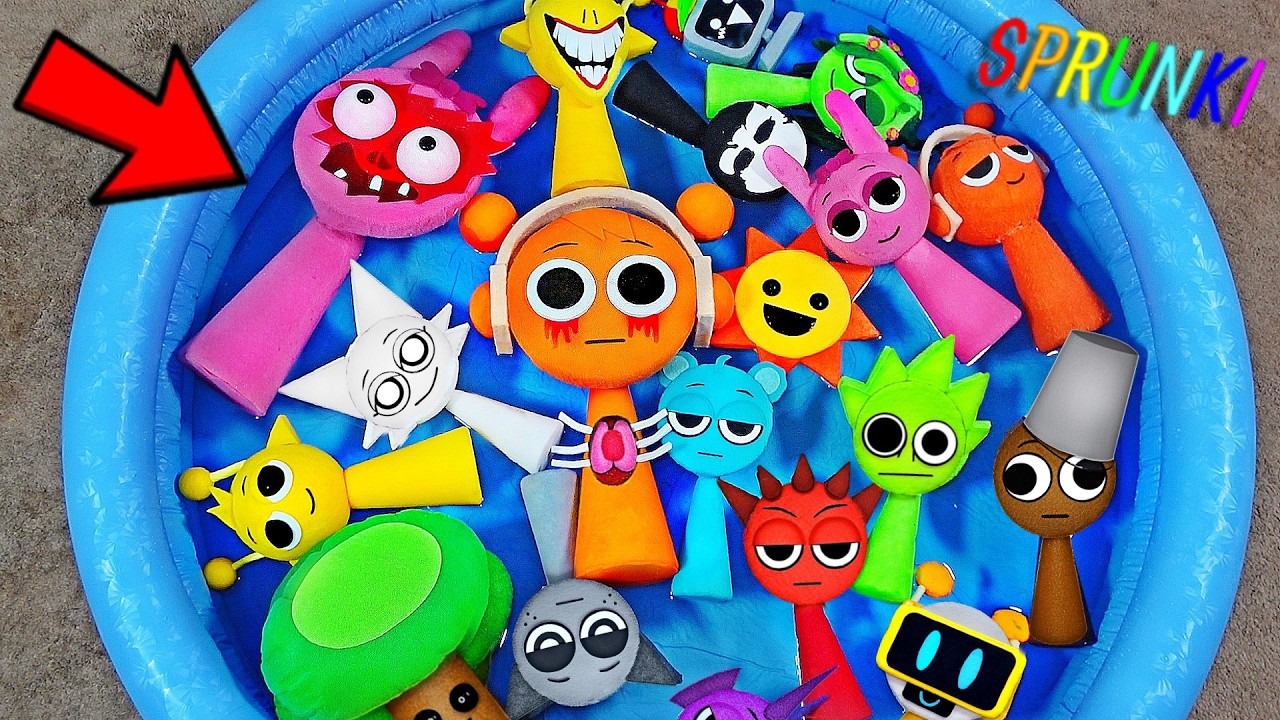 SPRUNKI (Pool Party) INCREDIBOX SPRUNKI - EVIL OREN - YouTube