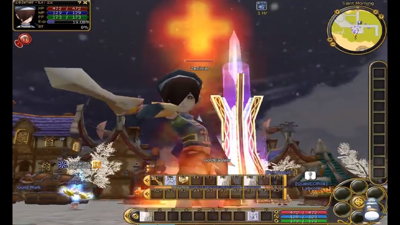 Flyff [PC] MMORPG Gameplay - YouTube