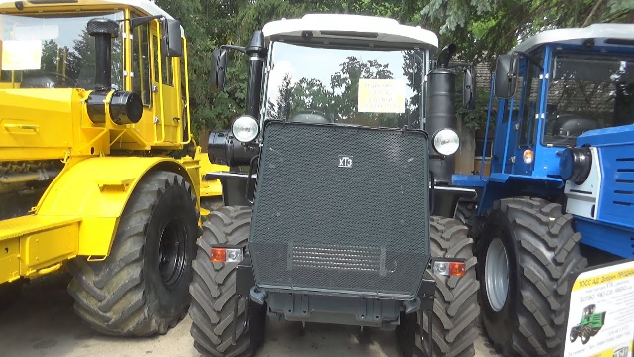 XTZ T-150K Cabin Tractor Exterior and Interior - YouTube