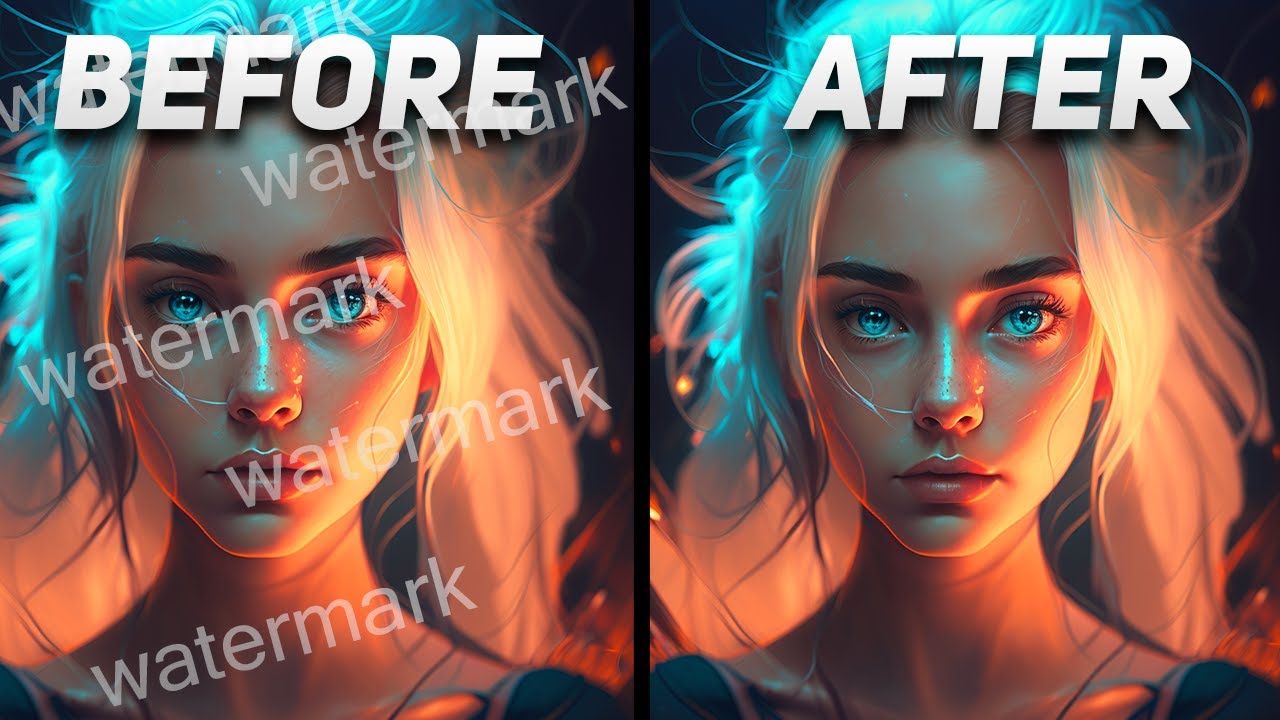 Remove WATERMARKS from Images with This FREE Tool! - YouTube