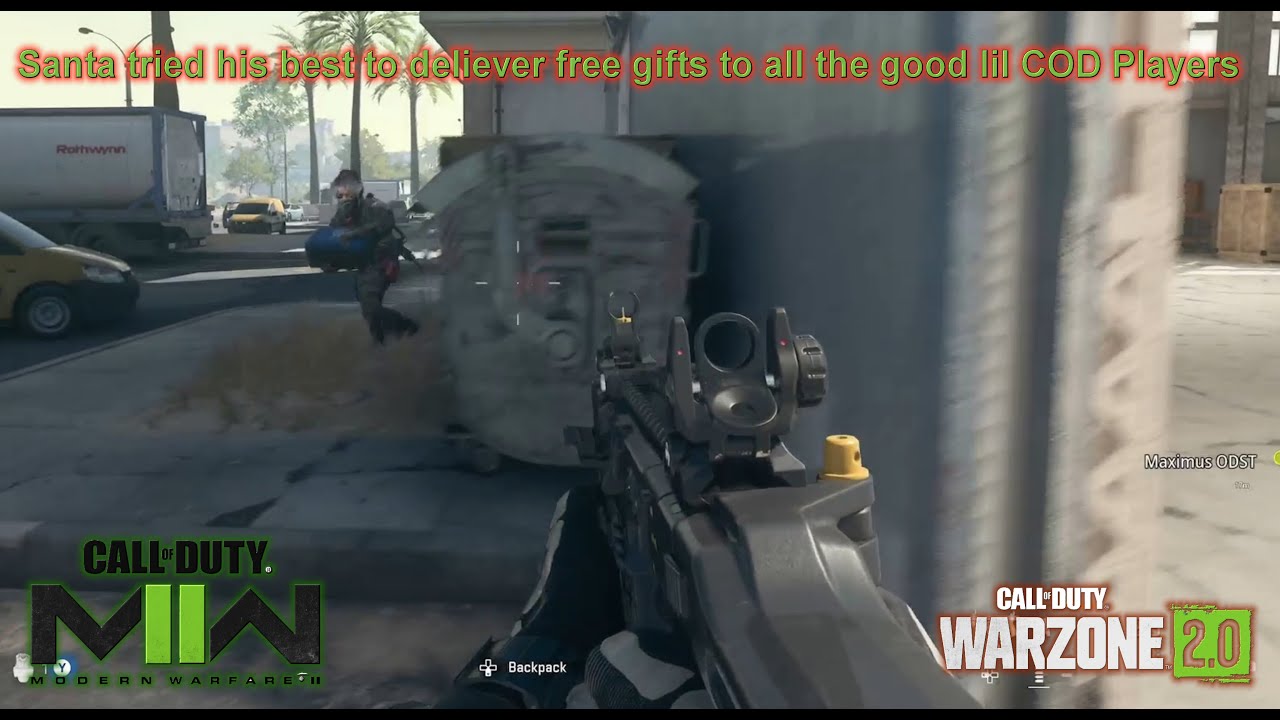 Santa tried to give me a Christmas present - Warzone 2.0 - COD: Modern ...
