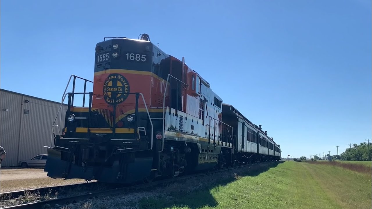 Riding The Historic Prairie Dog Central Passenger Train. (8/20/2022 ...