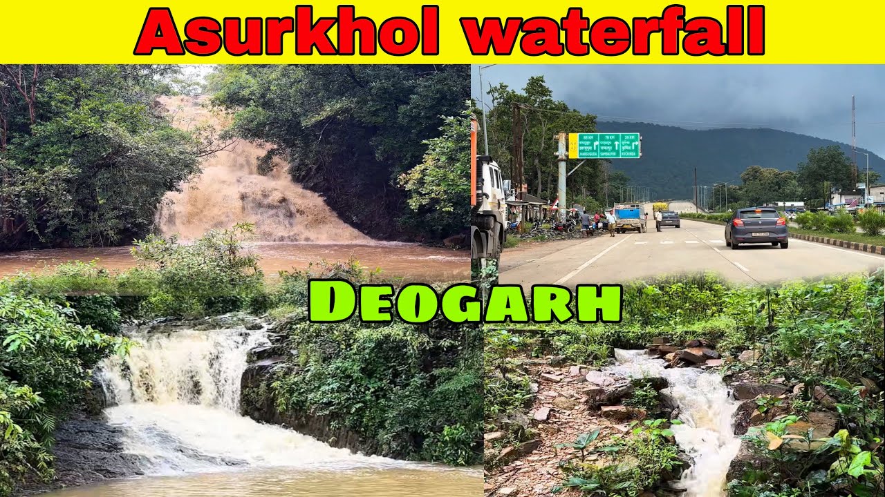 Asurkhol waterfall deogarh Odisha vlog 😍 ️ - YouTube
