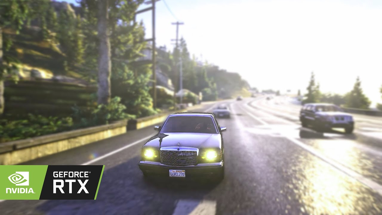 GTA 5 REAL LIFE Graphics MERCEDES-BENZ W126 🔥 POV-GAMING. - YouTube