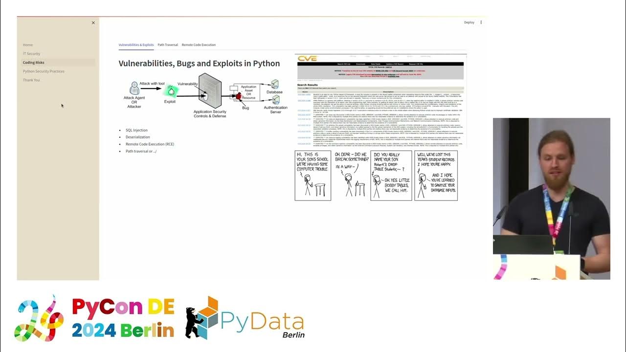 You shall not pass! 🧙 Strengthen your python code against attacks. [PyCon DE & PyData Berlin ...