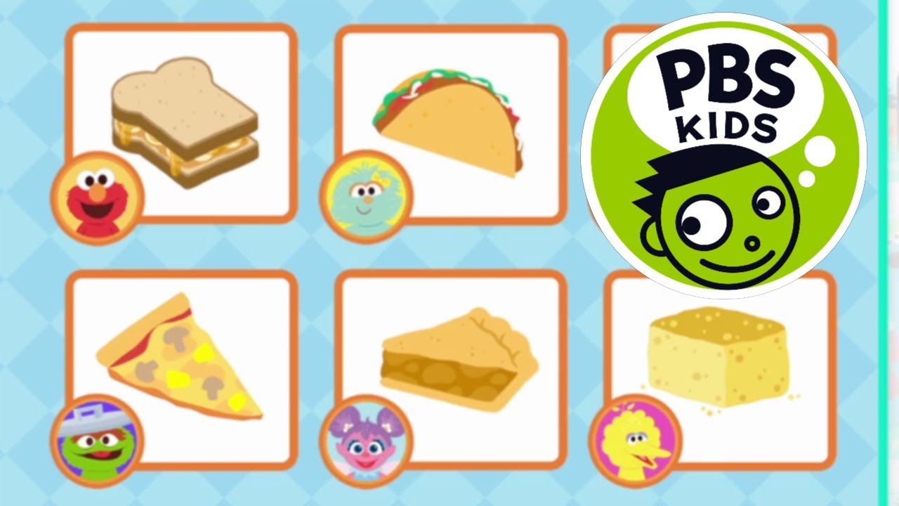PBS Kids GAME Sesame Street FOOD TRUCK PBS Kids GAMES - YouTube