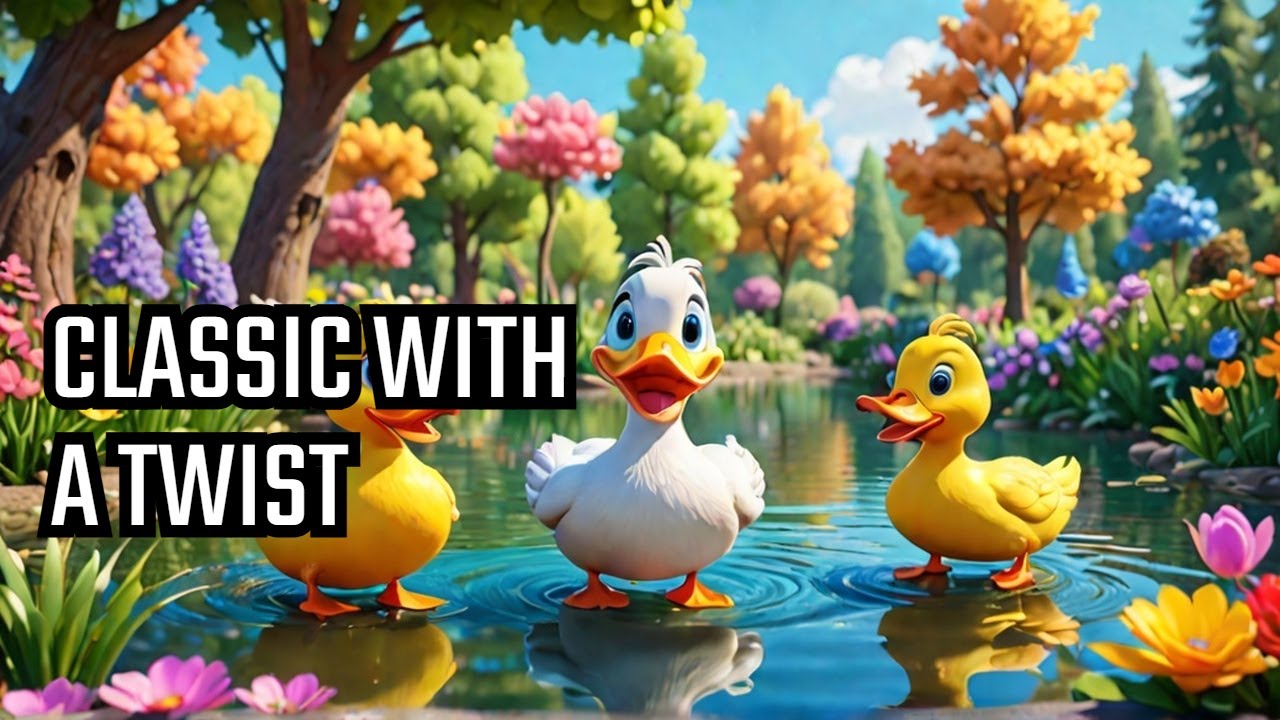 "5 Little Ducks Yodeling Fun! | Classic Nursery Rhyme with a Twist ...