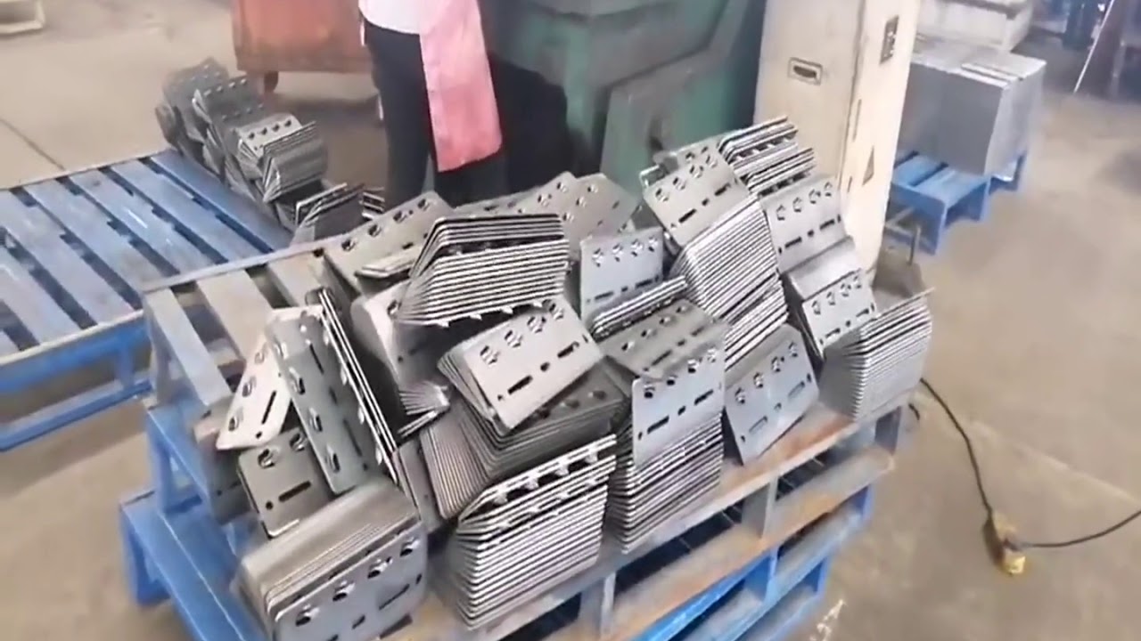 Rack Factory Production Process - YouTube
