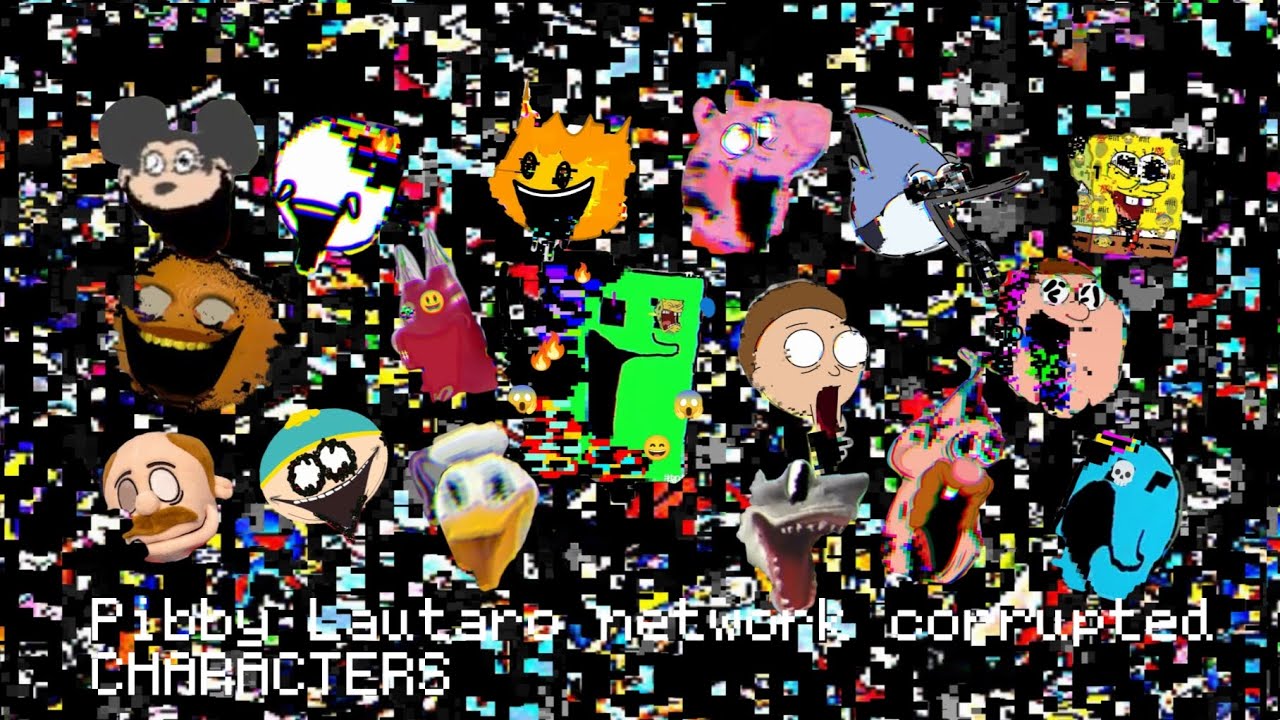 Pibby Lautaro network corrupted characters v3 (cartoons corrupted ...