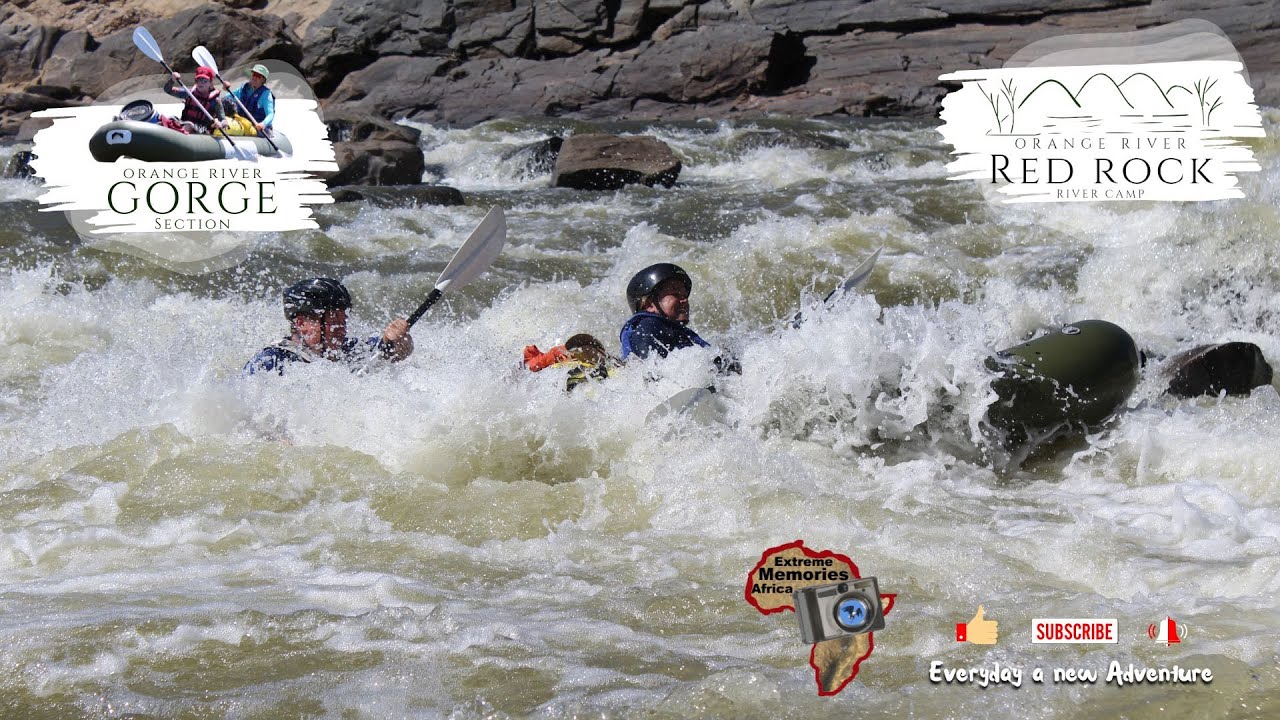 Orange River Gorge | Red Rock River Camp | Rafting | Onseepkans - YouTube