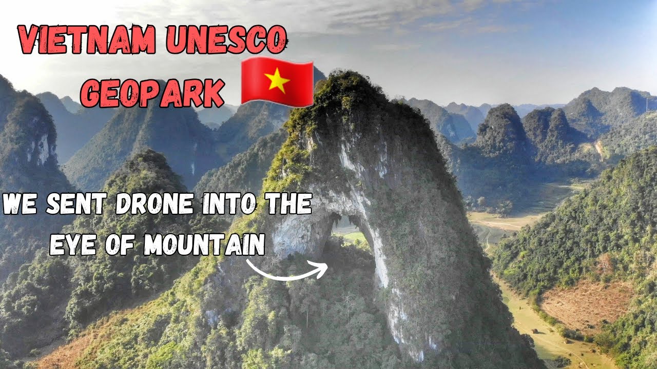 ANGEL EYE MOUNTAIN | Núi Mắt Thần | Cao Bằng | 4K Drone | North Vietnam ...