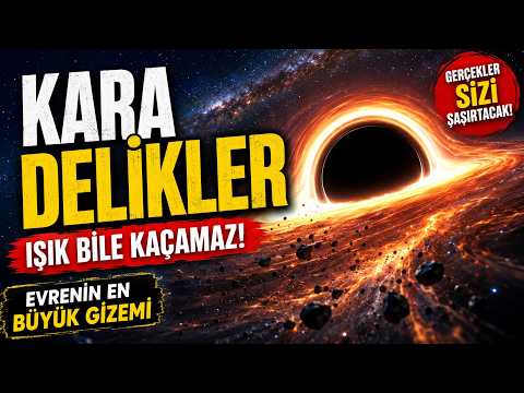 KARA DELİKLER: Işık Bile Kaçamaz! Evrenin En Büyük Gizemi | Belgesel 4K