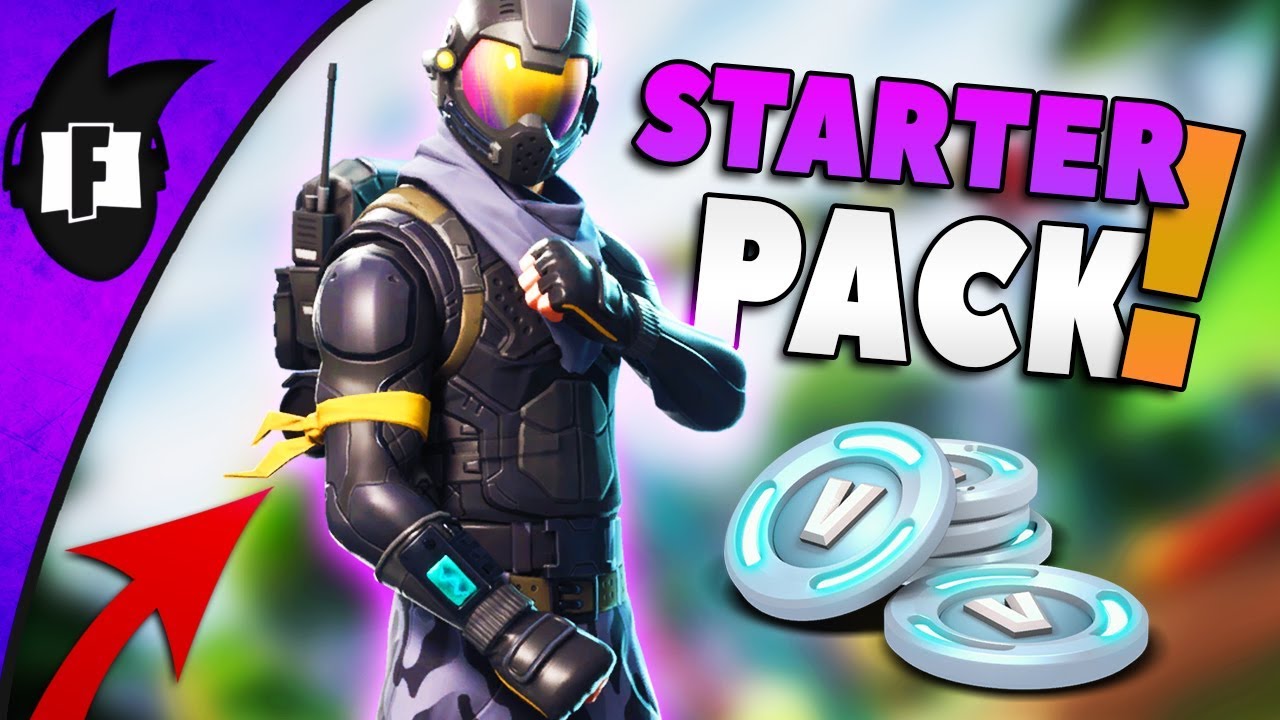 COMMENT AVOIR LE NOUVEAU STARTER PACK FORTNITE - YouTube