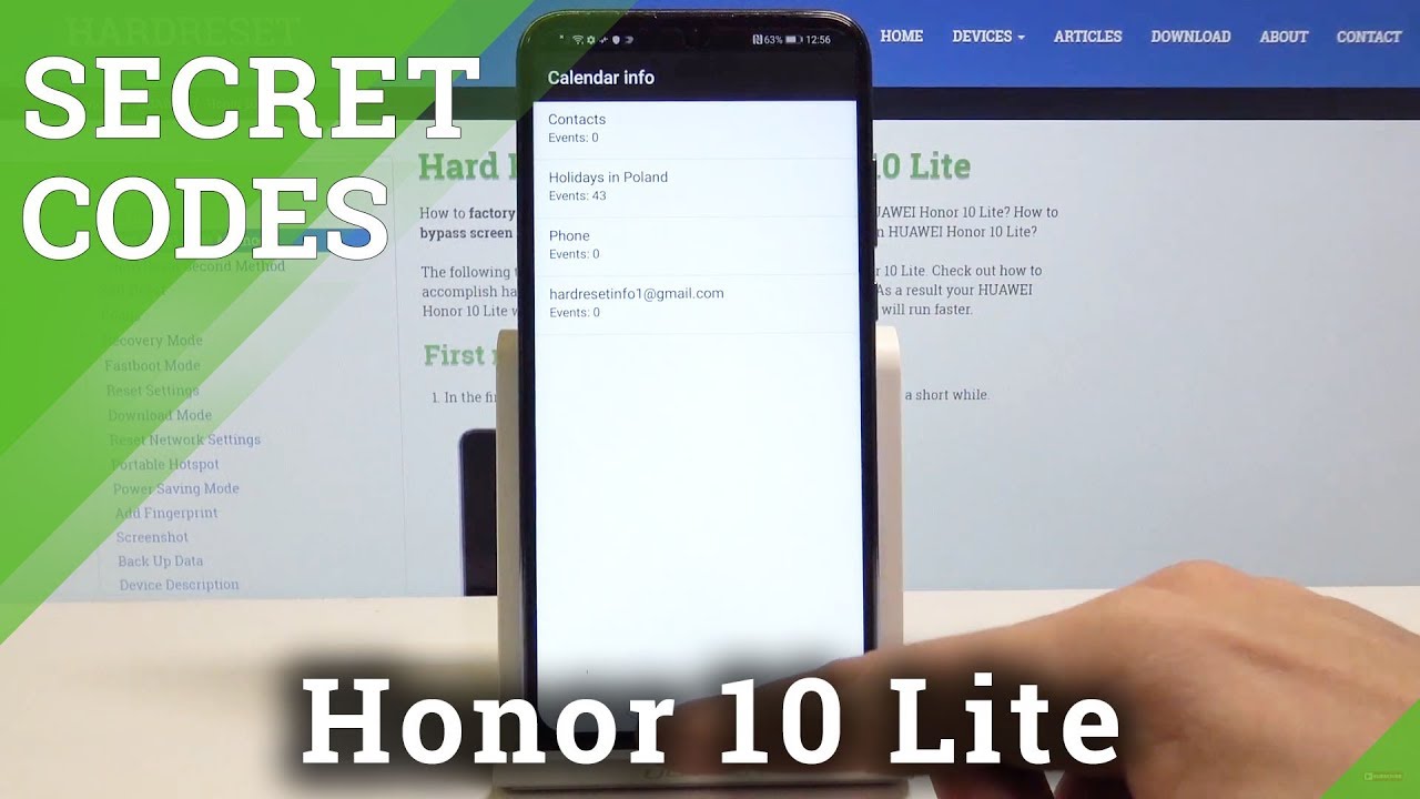 Secret Codes Honor 10 Lite Enable Hidden Modes Enter Service Menu Secret Codes Honor 10 Lite Enable Hidden Modes Enter Service Menu