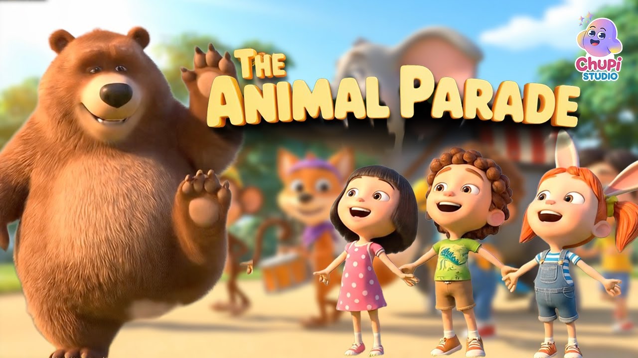 The Animal Parade Song | Fun Kids Dance & Sing-Along - YouTube