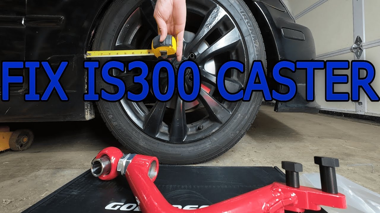 FIX IS300 CASTER - Godspeed Adjustable Caster Rods - YouTube