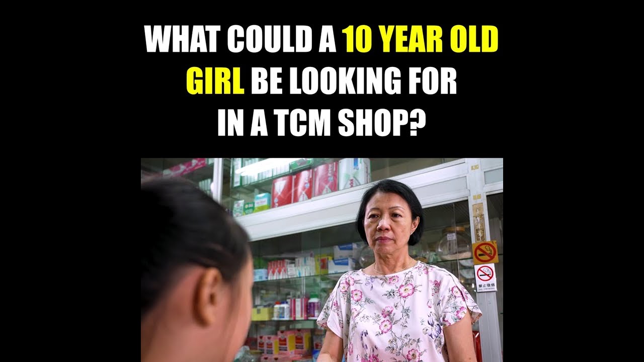 What could a 10-year-old girl be looking for in a TCM shop? - YouTube