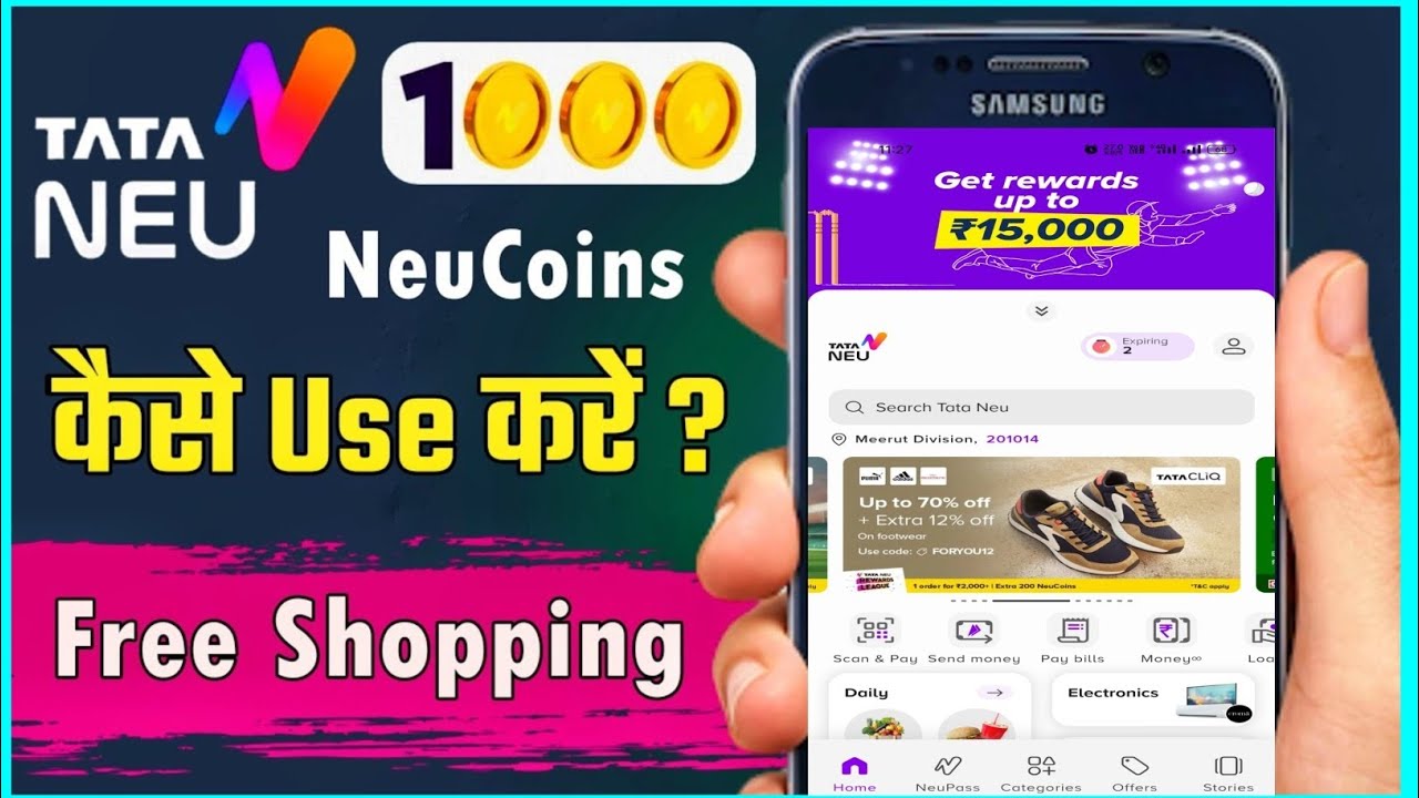 How to Use TATA Neu Coins | TATA Neu Coin Use Kaise Kare | TATA Neu ...