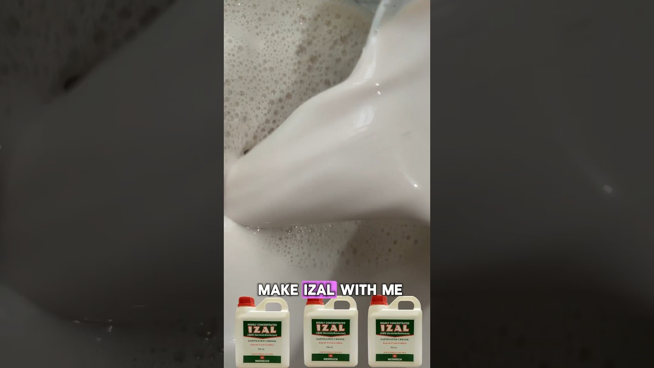 How to produce Izal at home….Full video on the channel - YouTube