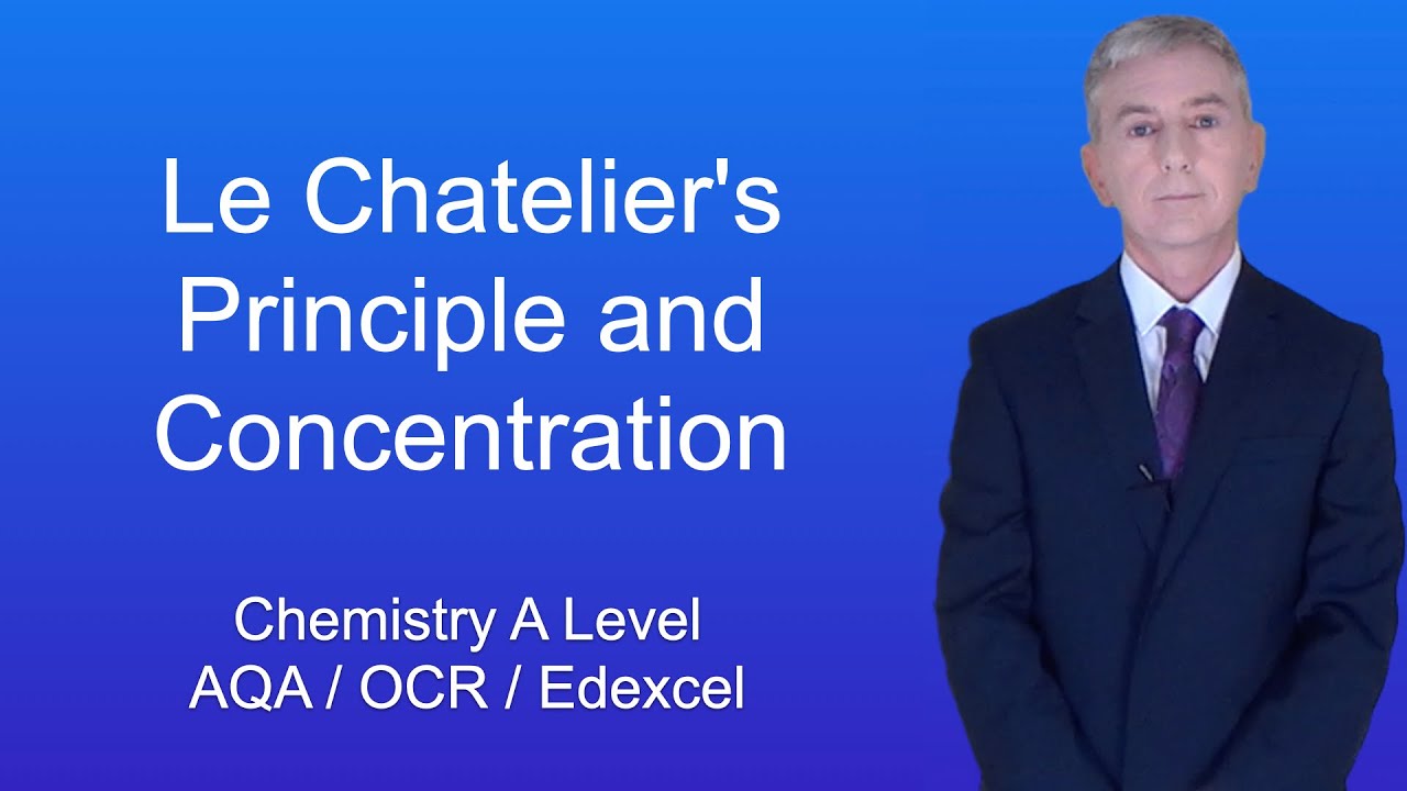 A Level Chemistry Revision "Le Chatelier's Principle and Concentration ...