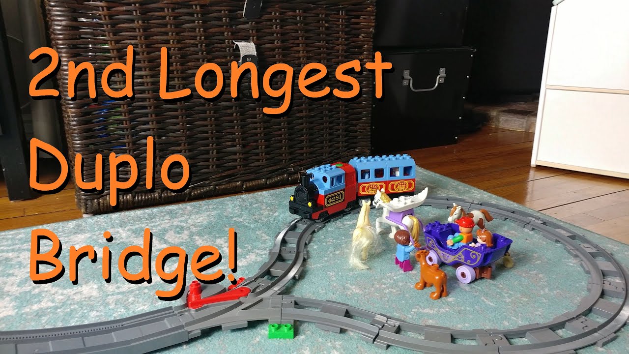 Second Longest Lego Duplo Bridge! - YouTube