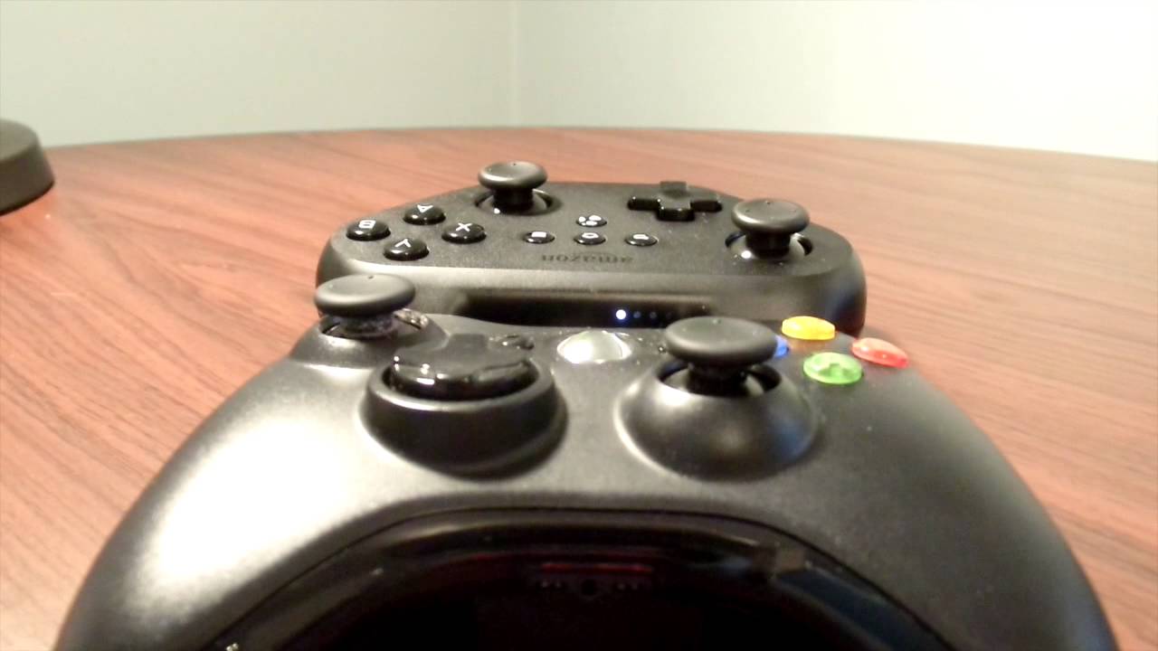 XBOX 360 Controller vs Amazon Fire Game Controller - YouTube