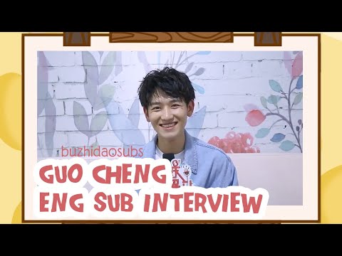 [ENG SUB] 190902 Guo Cheng Interview (郭丞) - The Untamed Lan Jingyi, Run ...
