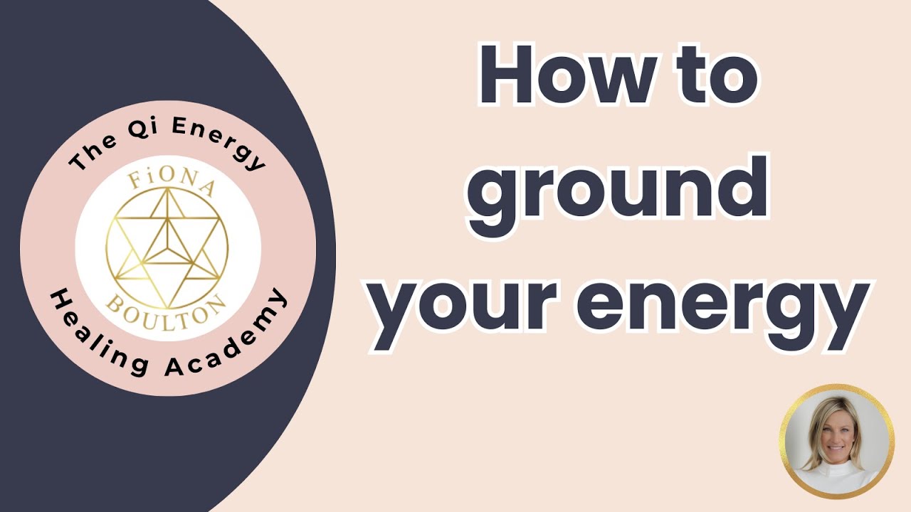 How to ground your energy in an easy and effective way - YouTube