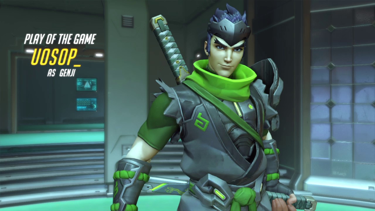 Overwatch: Origins Edition best genji play of the game - YouTube