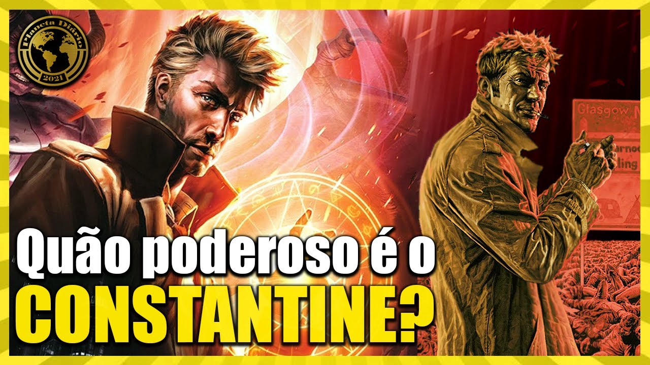 JOHN CONSTANTINE É INSANO: SEUS PODERES E FEITOS! - YouTube