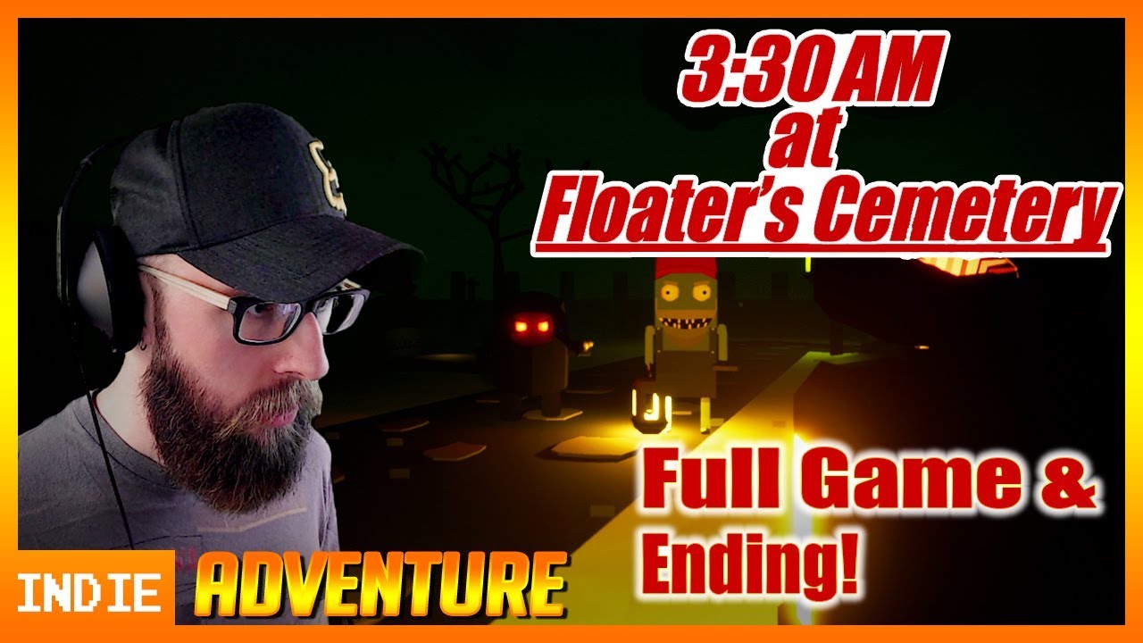 3:30 AM At Floater's Cemetery | Full Game & Ending! 3am At The Krusty ...