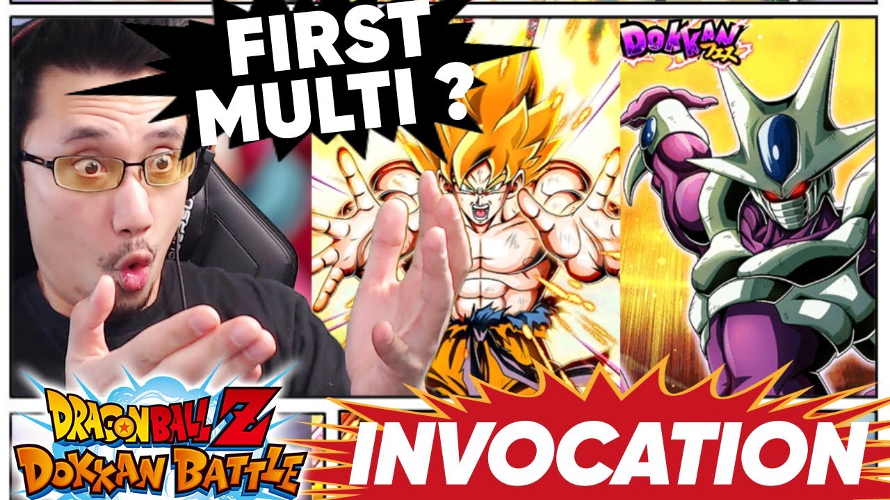 TEAM FIRST MULTI ? INVOCATION GOKU ET COOLER LR ! DOKKAN BATTLE JP ...