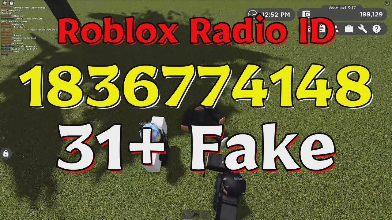 Fake Roblox Radio Codes/IDs - YouTube