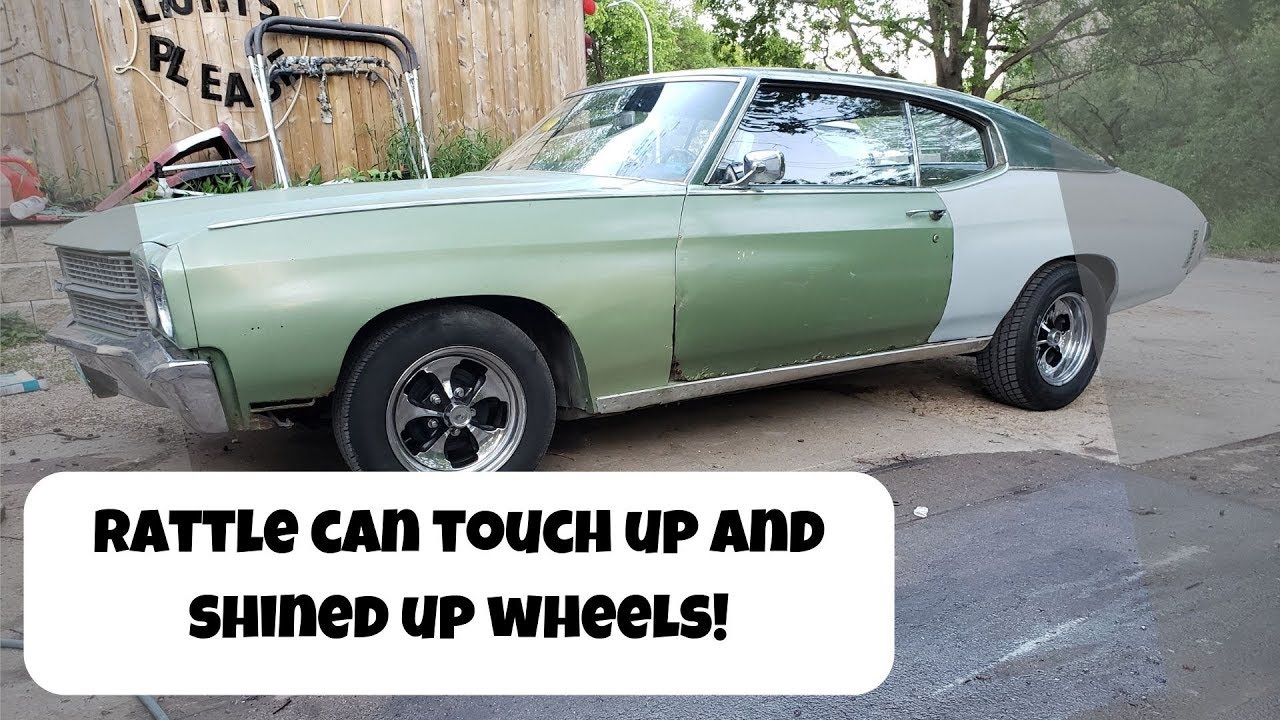 Final Touch up! - Ratty Muscle Car 70 Chevelle - YouTube