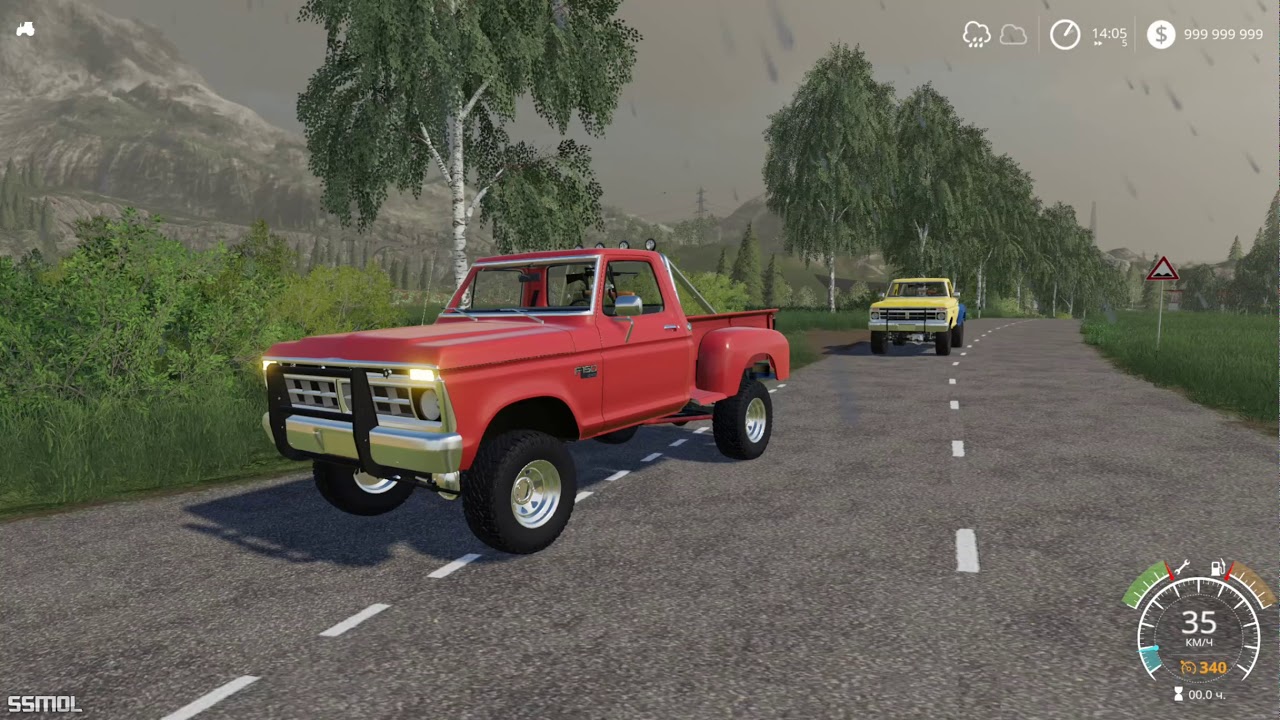 Farming Simulator 2019 mods FS19 1976 Ford F-150 High Boy - YouTube