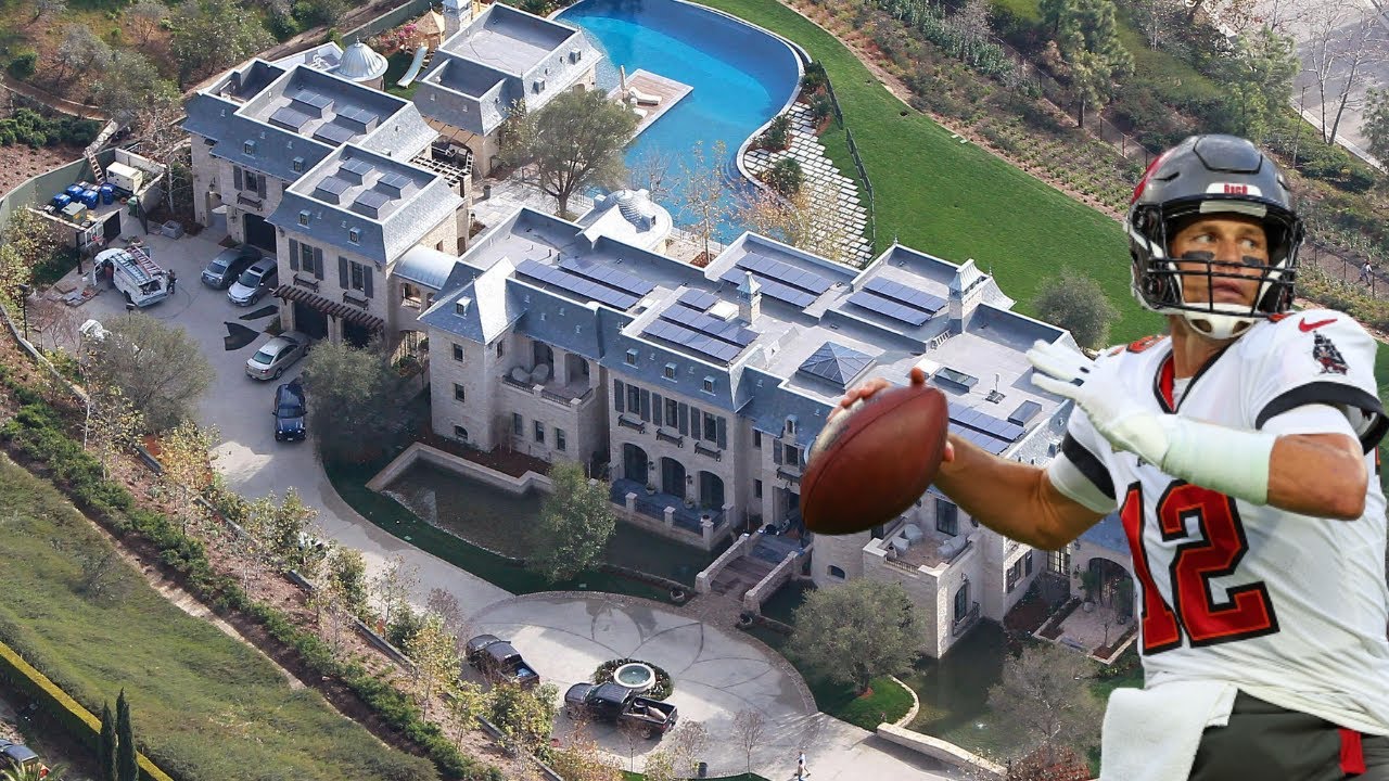 10 Most INSANE Mansions Of NFL Players - YouTube