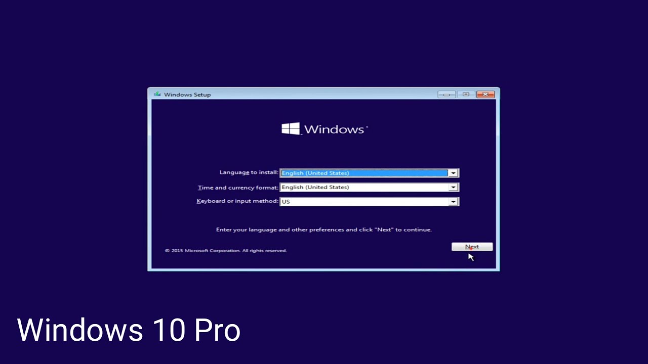 how to install windows 10 step by step | setup windows 10 | install ...