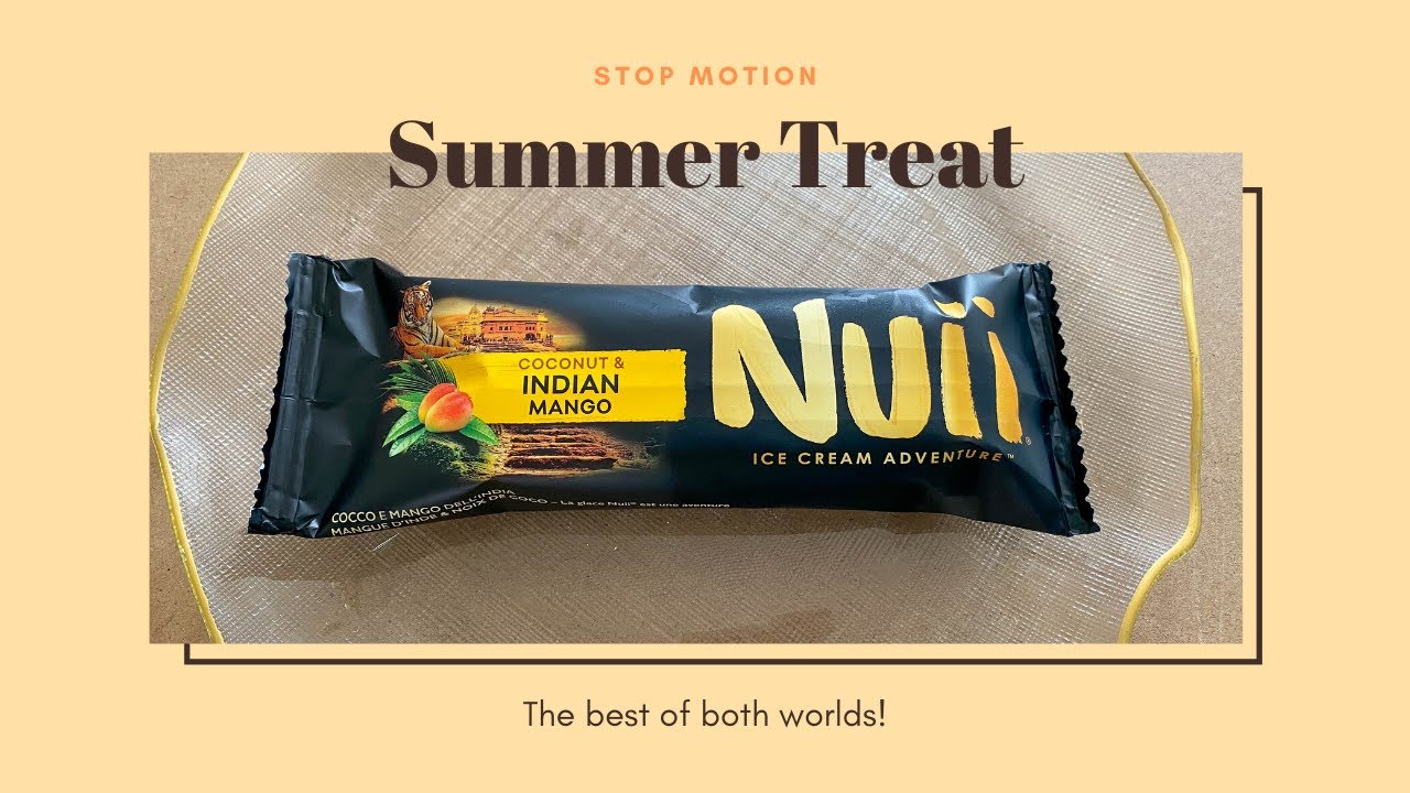 Magnum Indian Mango Ice Cream | Stop Motion | Summer Treat | Chumi ...