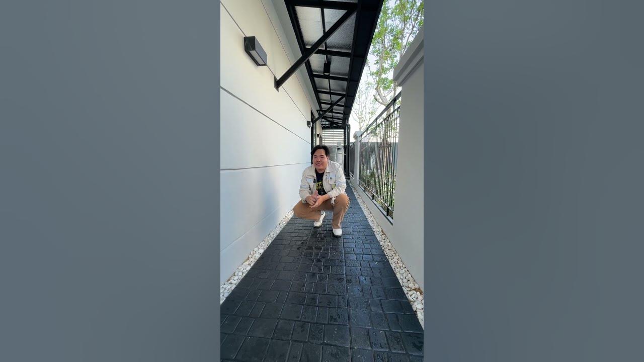 เคล็ดไม่ลับ การปูกระเบื้องพื้นคอนกรีตจัดสวน SCG - YouTube