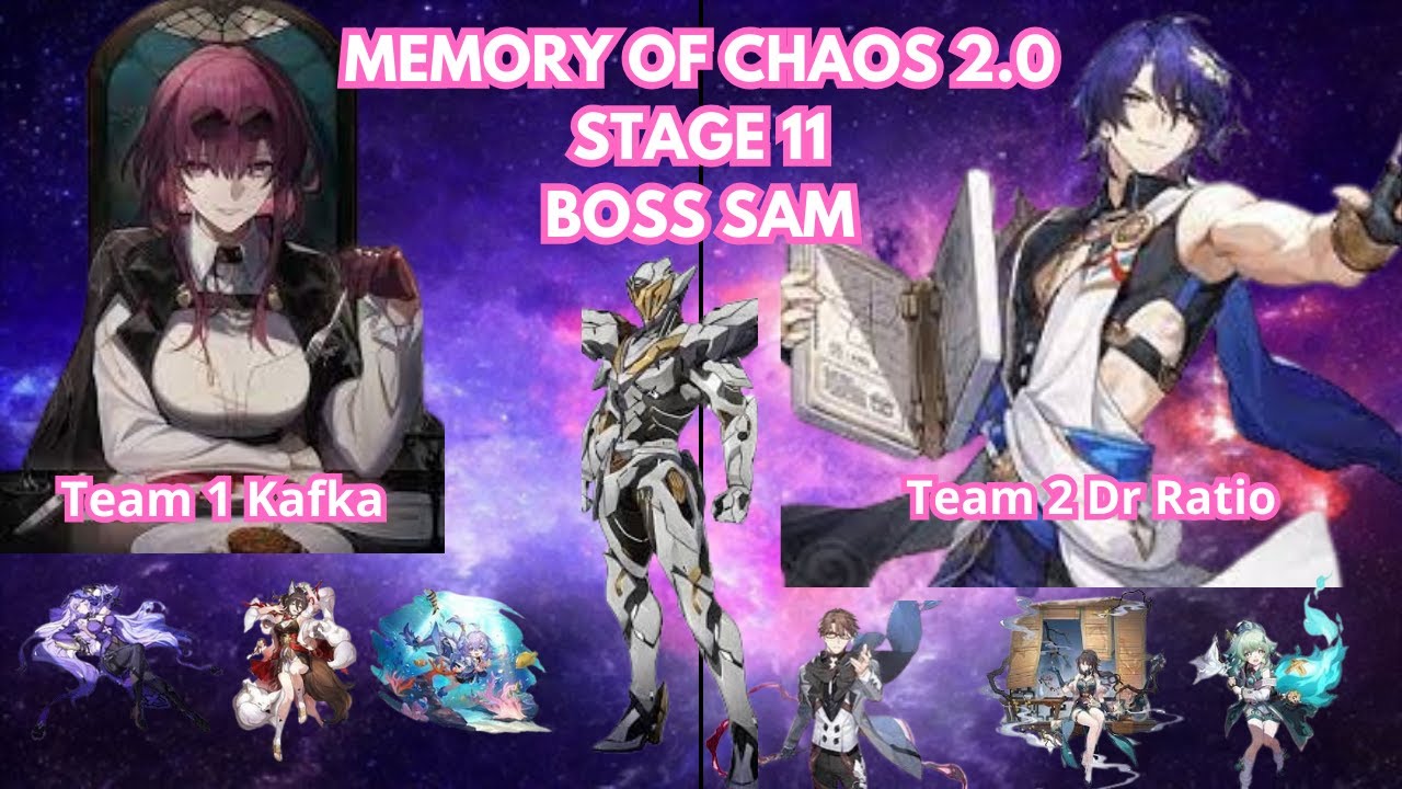 Hsr Moc Stage 11 Boss Sam 2.0 Penacony Team Kafka et Team Dr Ratio ...