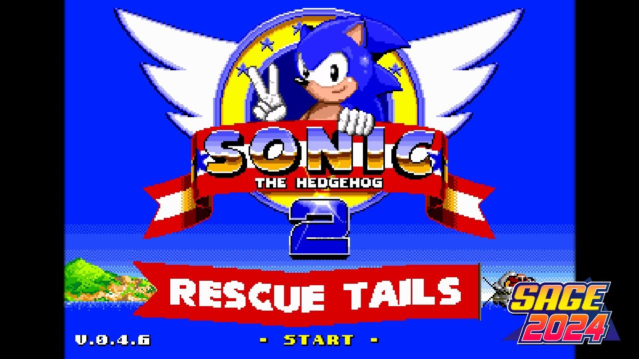 Sonic The Hedgehog 2: Rescue Tails (SAGE '24 Demo) Full Playthrough ...