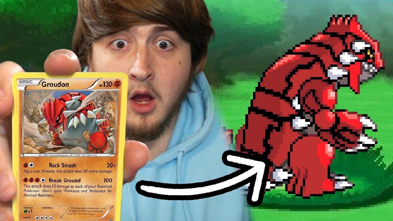 Purplecliffe lets Pokemon CARDS decide his team - YouTube